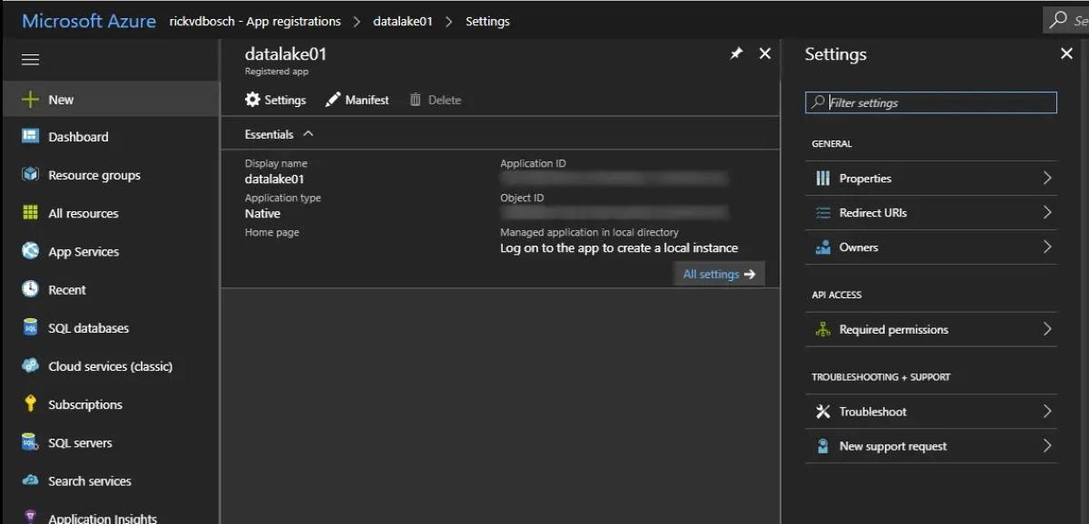 Unable To Remove Native App Registrations In Azure Active Directory Rick Van Den Bosch Net